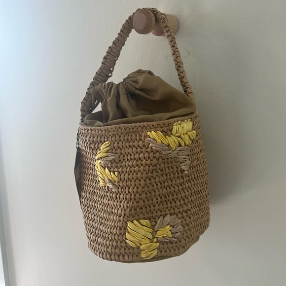 Bags | Twig And Arrow Straw Bag New With Tags | Poshmark